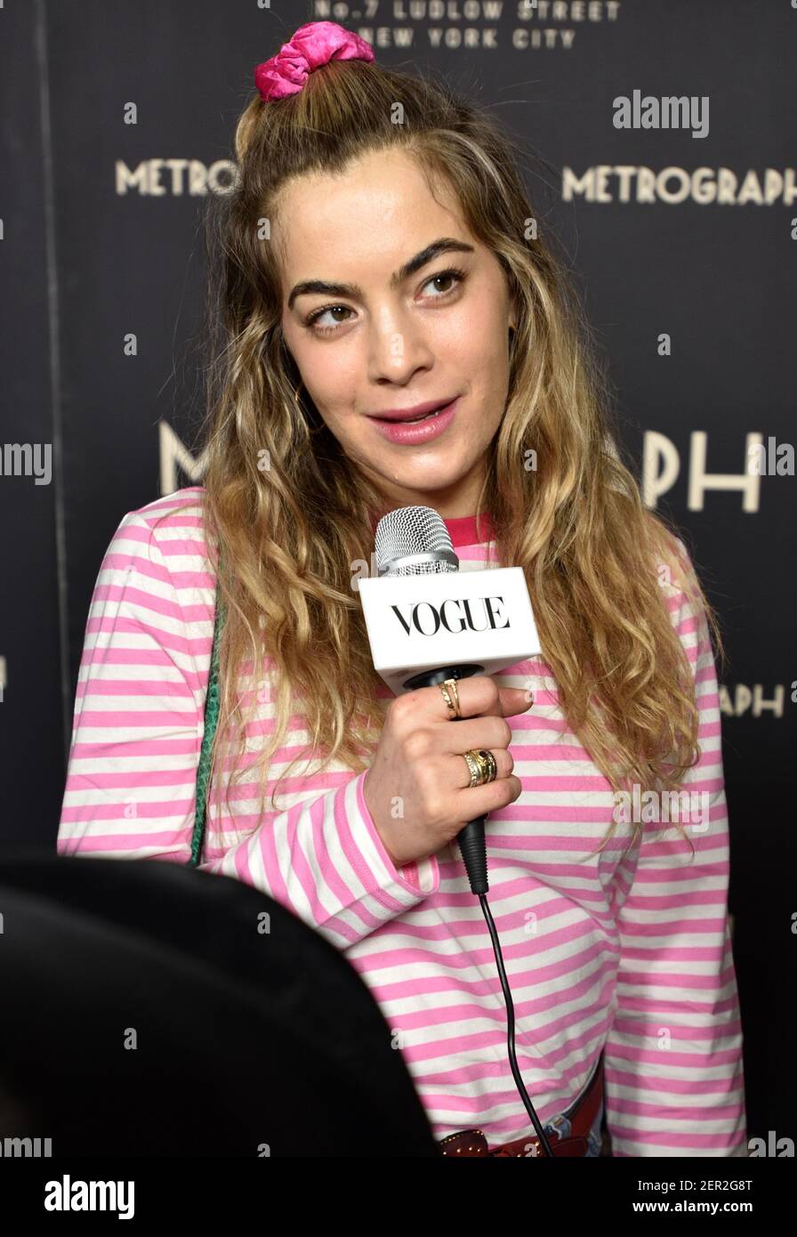Actress/DJ Chelsea Leyland attends the Metrograph 2nd Anniversary Party ...