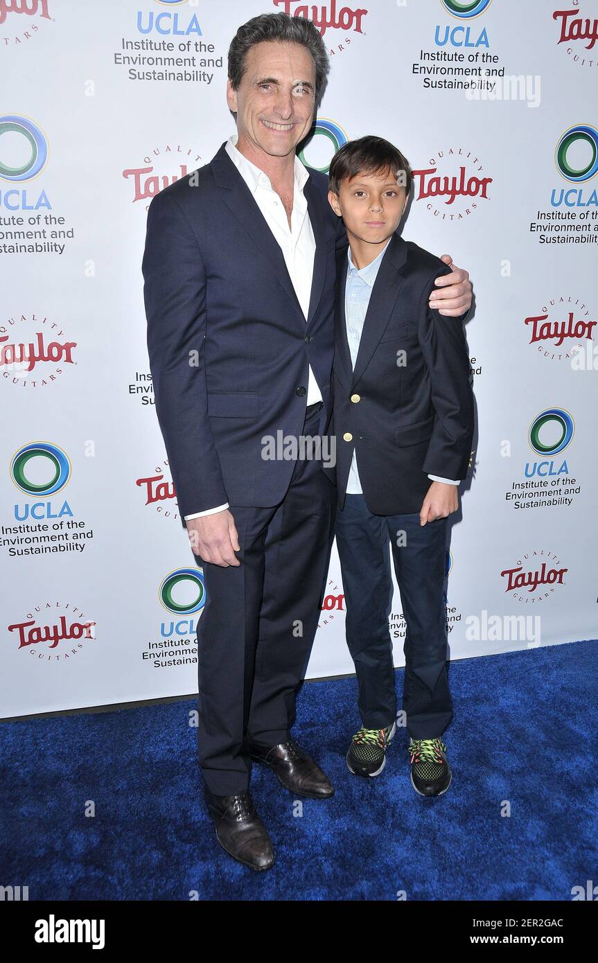 (L-R) Lawrence Bender and Misha Bender arrives at UCLA's 2018 Institute ...