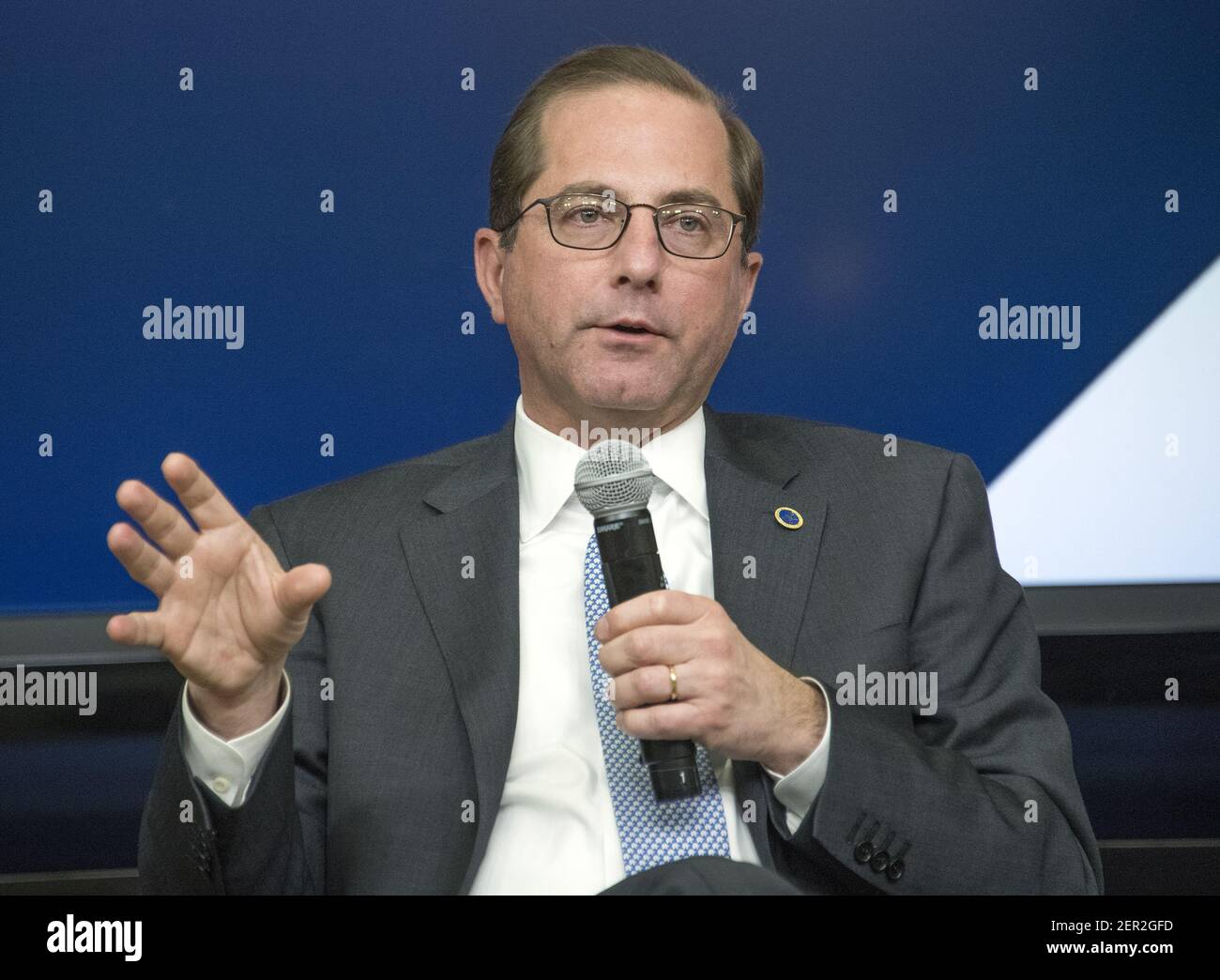United States Health and Human Services Secretary Alex Azar ...