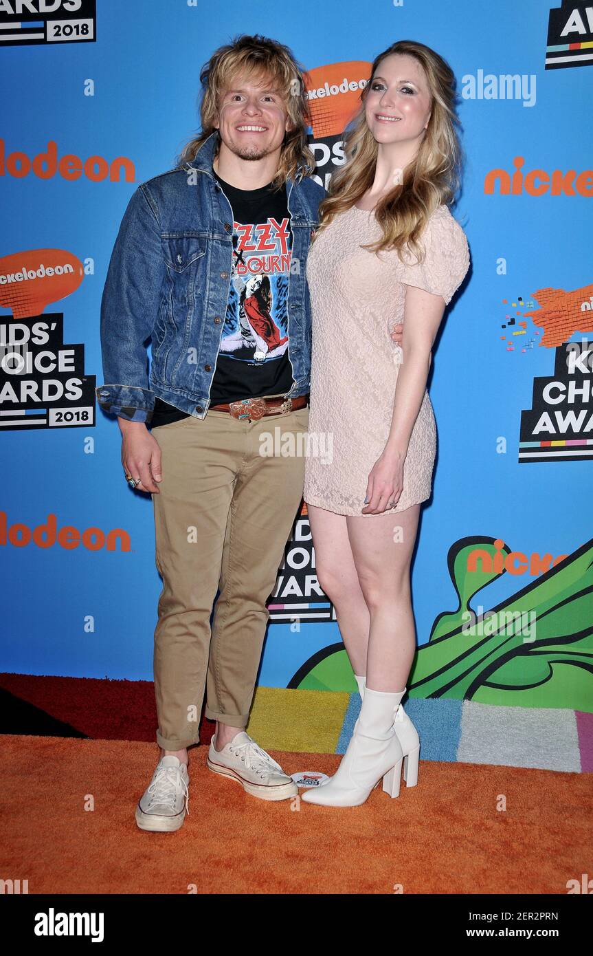 Tony Cavalero and Annie Cavalero walking on the red carpet during the ...
