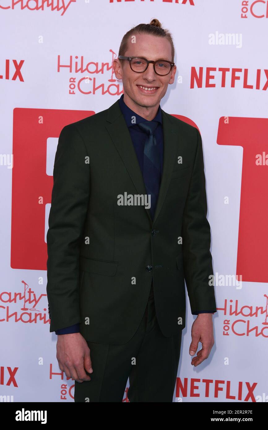 James Landry Hebert arrives at the Seth Rogen's Hilarity For Charity ...