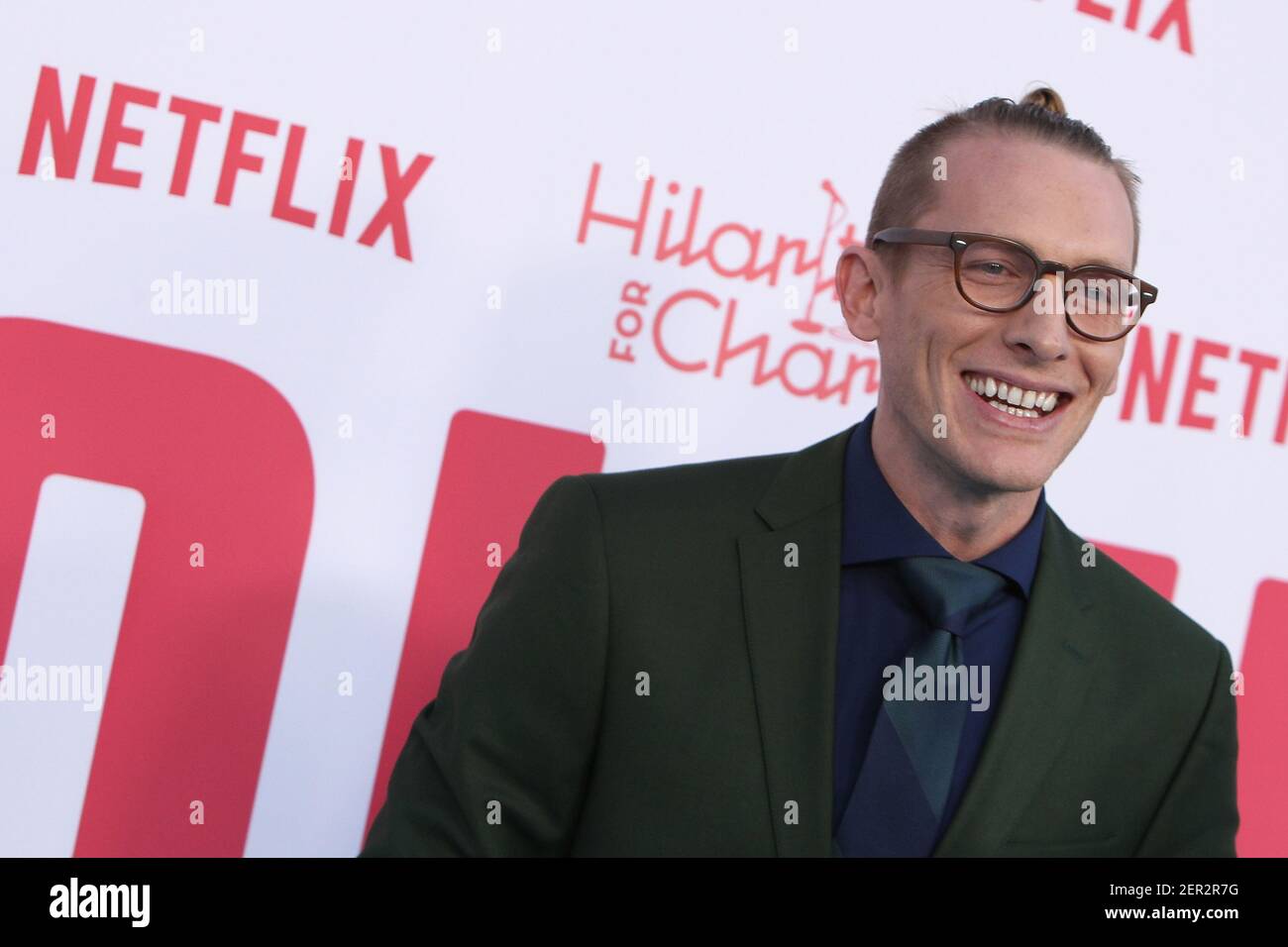 James Landry Hebert arrives at the Seth Rogen's Hilarity For Charity ...