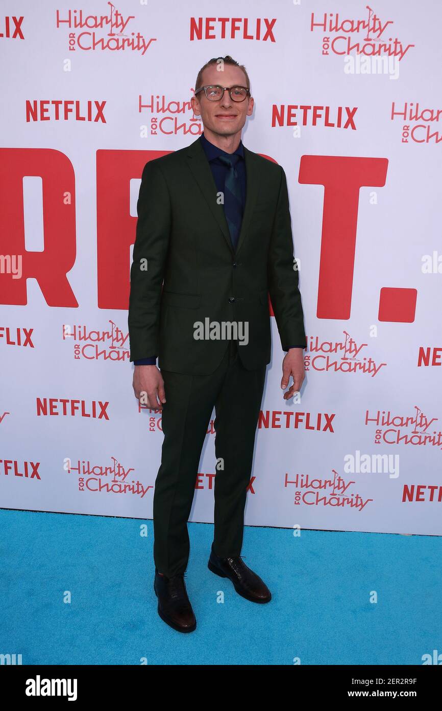 James Landry Hebert arrives at the Seth Rogen's Hilarity For Charity ...