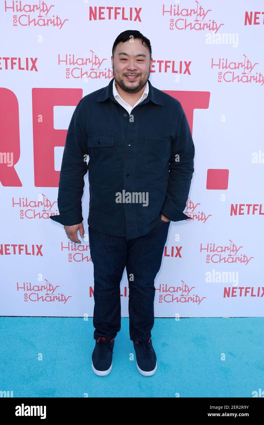 David Chang arrives at the Seth Rogen's Hilarity For Charity held at ...
