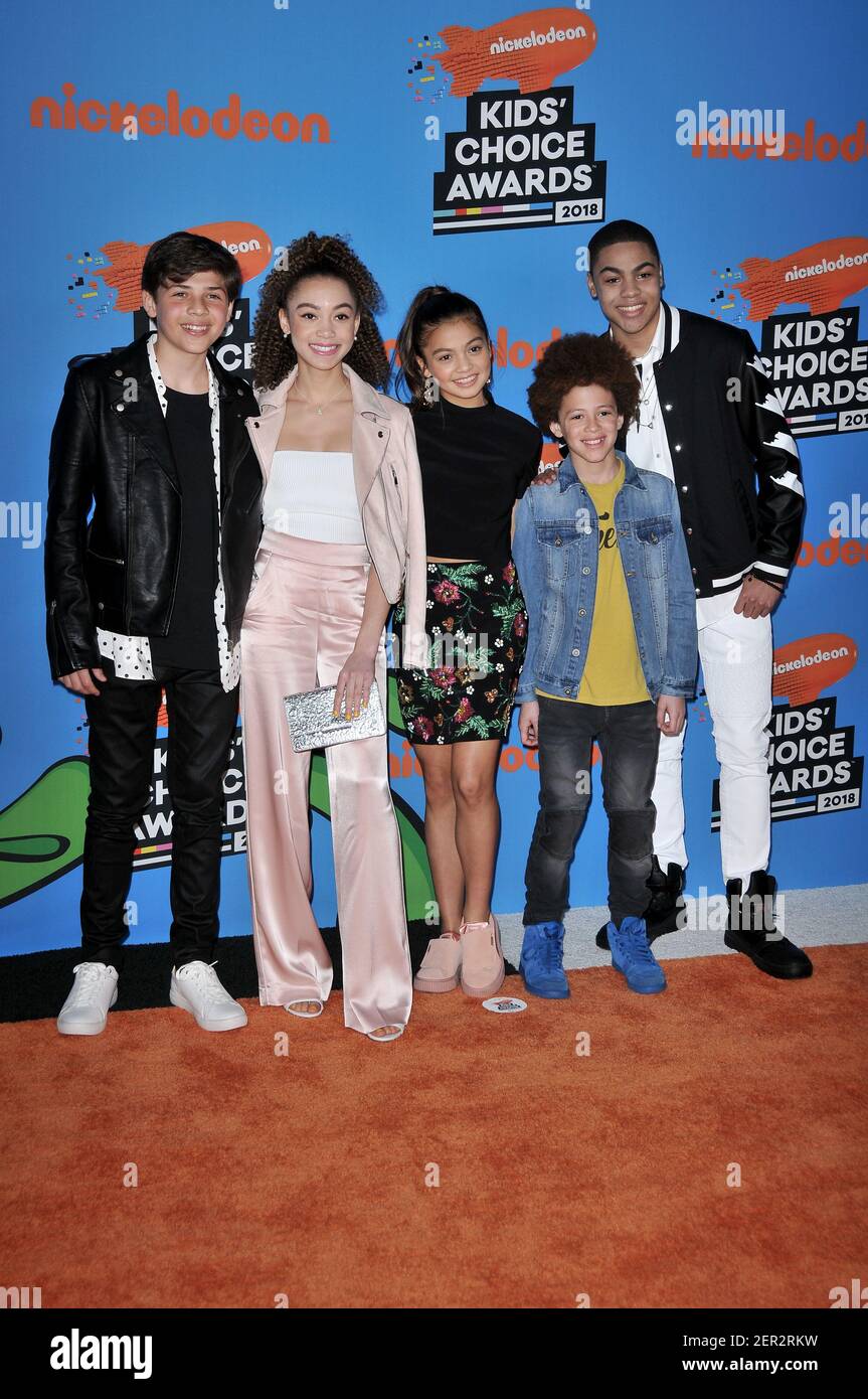 The cast of Star Falls walking on the red carpet during the 2018 ...