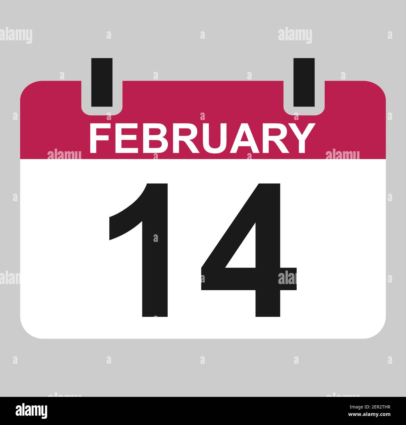 Calendar icon, date event symbol isolated on white background. Vector ...