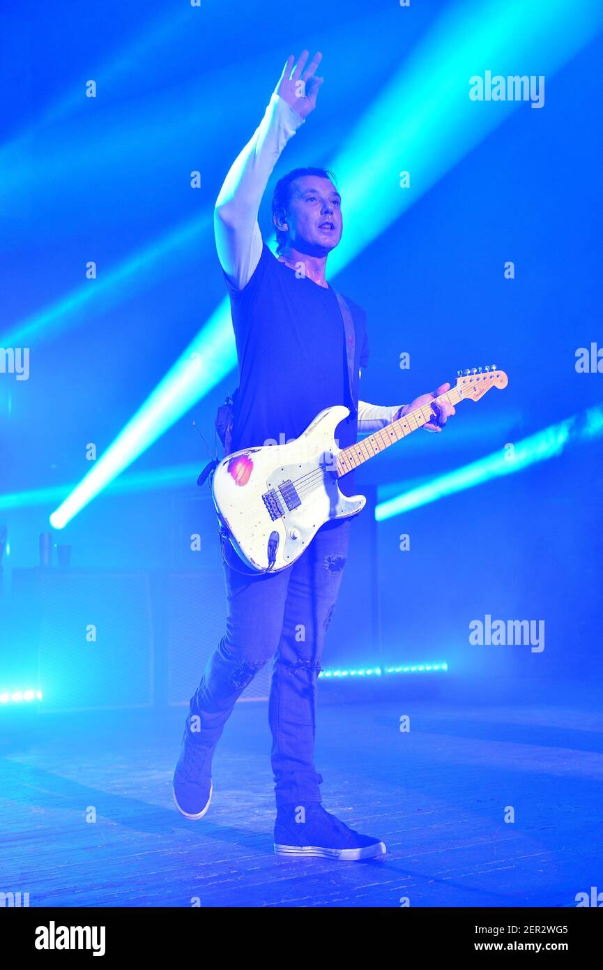 Gavin Rossdale of British rock band Bush performs at Fillmore Miami ...