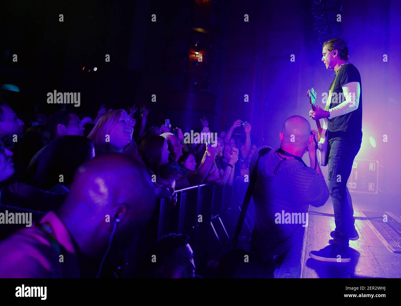 Gavin Rossdale of British rock band Bush performs at Fillmore Miami ...