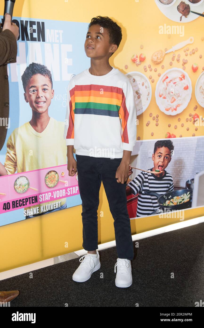 Shane Kluivert during Shane Kluivert’s book launch ‘Koken met Shane ...