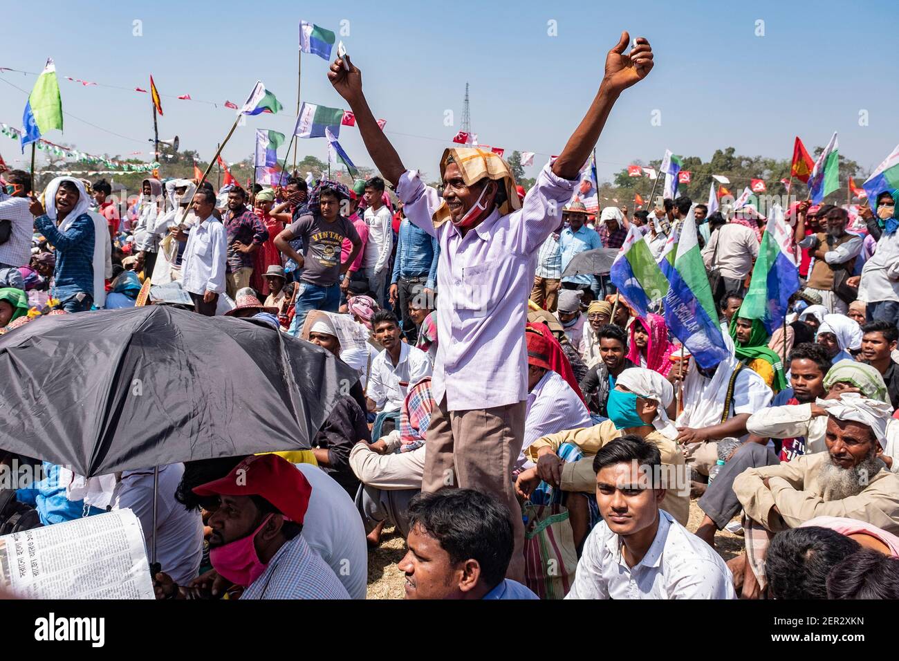 Indian political speeches hi-res stock photography and images - Alamy