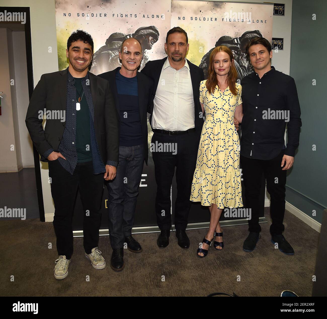 LOS ANGELES, CA - MARCH 25: (L-R) E.J. Bonilla, Michael Kelly, Jeremy ...