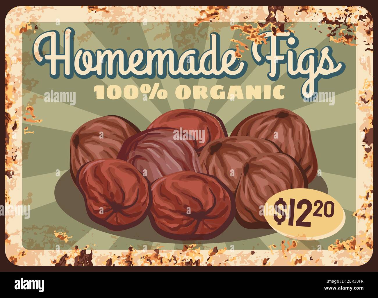 Dried fig fruits Stock Vector Images - Alamy