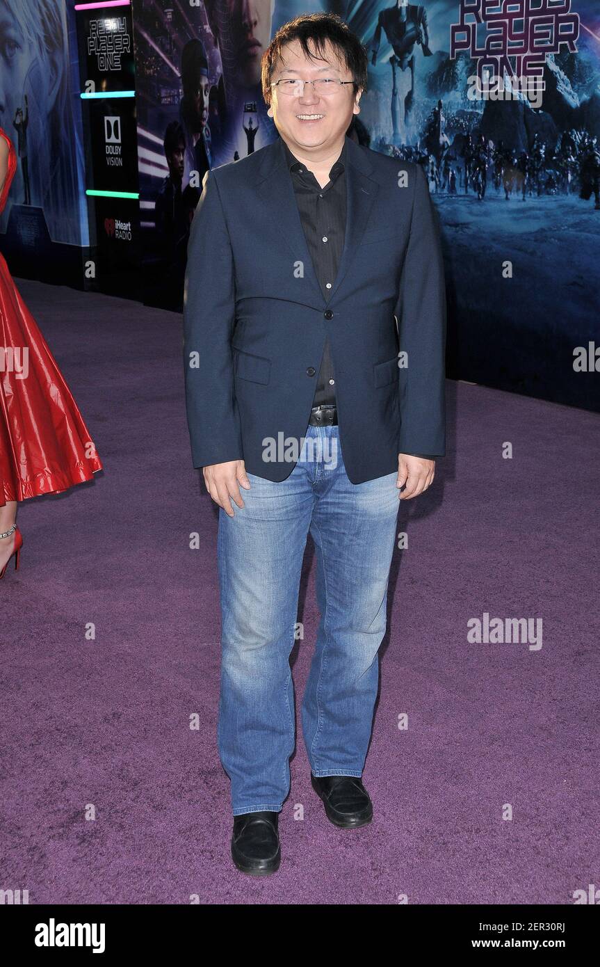 Masi Oka arrives at the "Ready Player One" Los Angeles Premiere held at ...