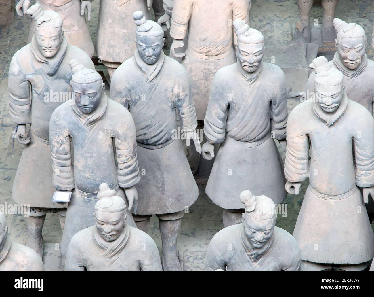 Qin dynasty Terracotta Army, Xian (Sian), China Stock Photo - Alamy