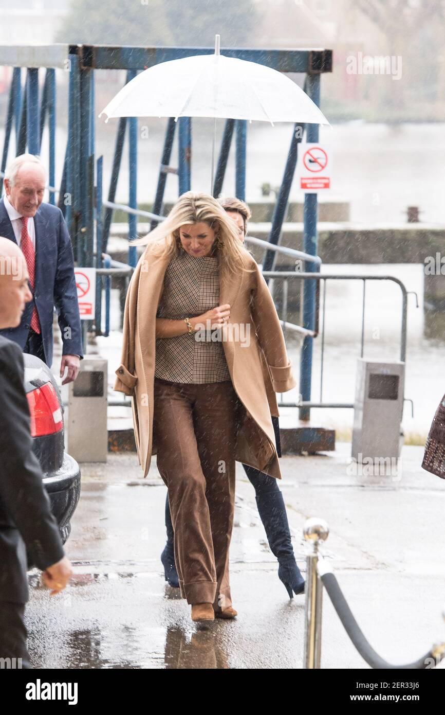 Queen Maxima of the Netherlands is present at the third 'jaarevenement ...