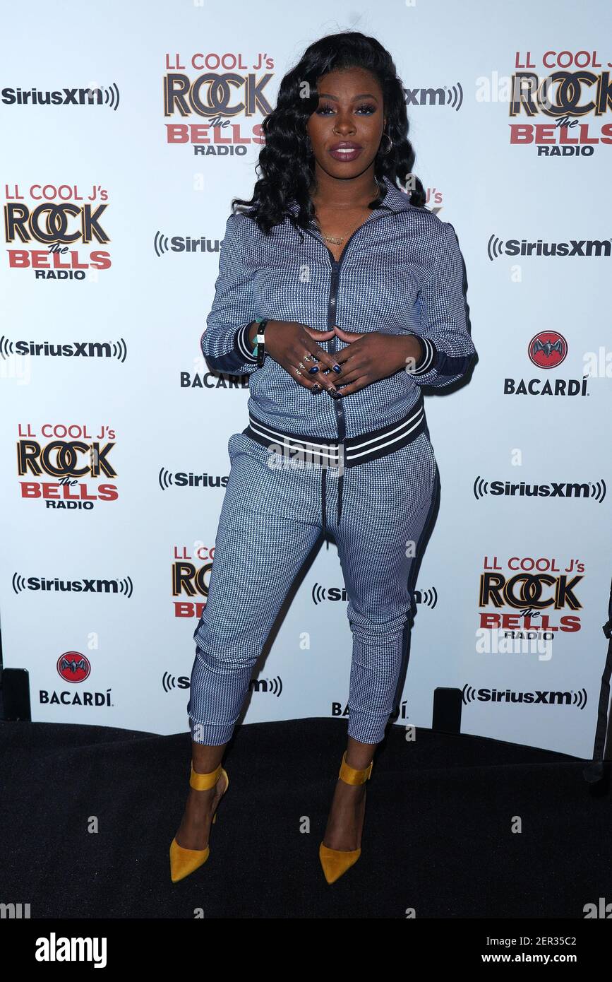 Ta'Rhonda Jones at LL COOL J - SiriusXM "Rock the Bells Radio" Channel ...