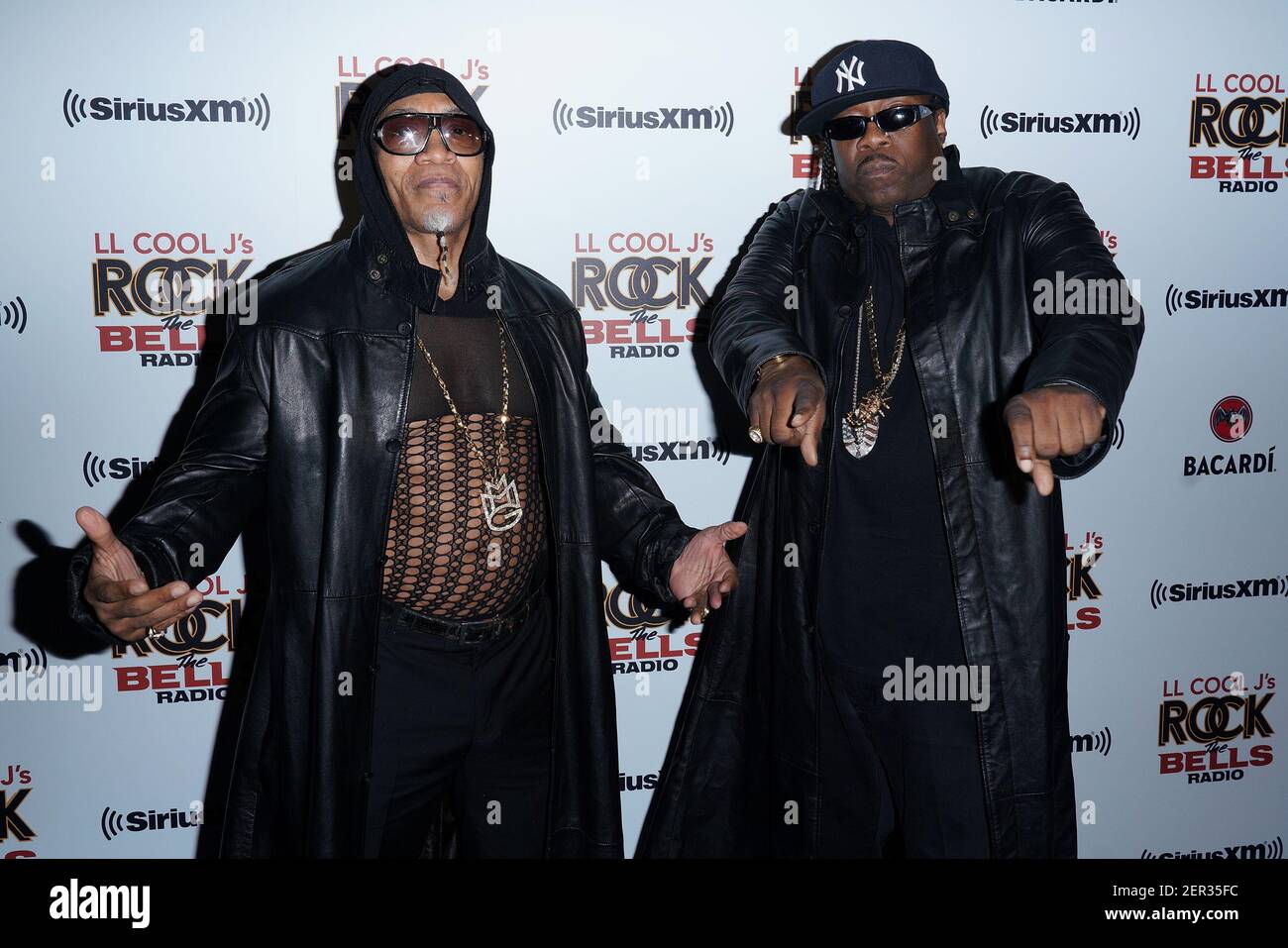 Melle Mel (L) and Scorpio at LL COOL J - SiriusXM "Rock the Bells Radio ...