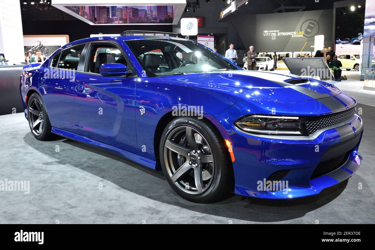 2018 Dodge Charger SRT Hellcat on display at the New York International ...