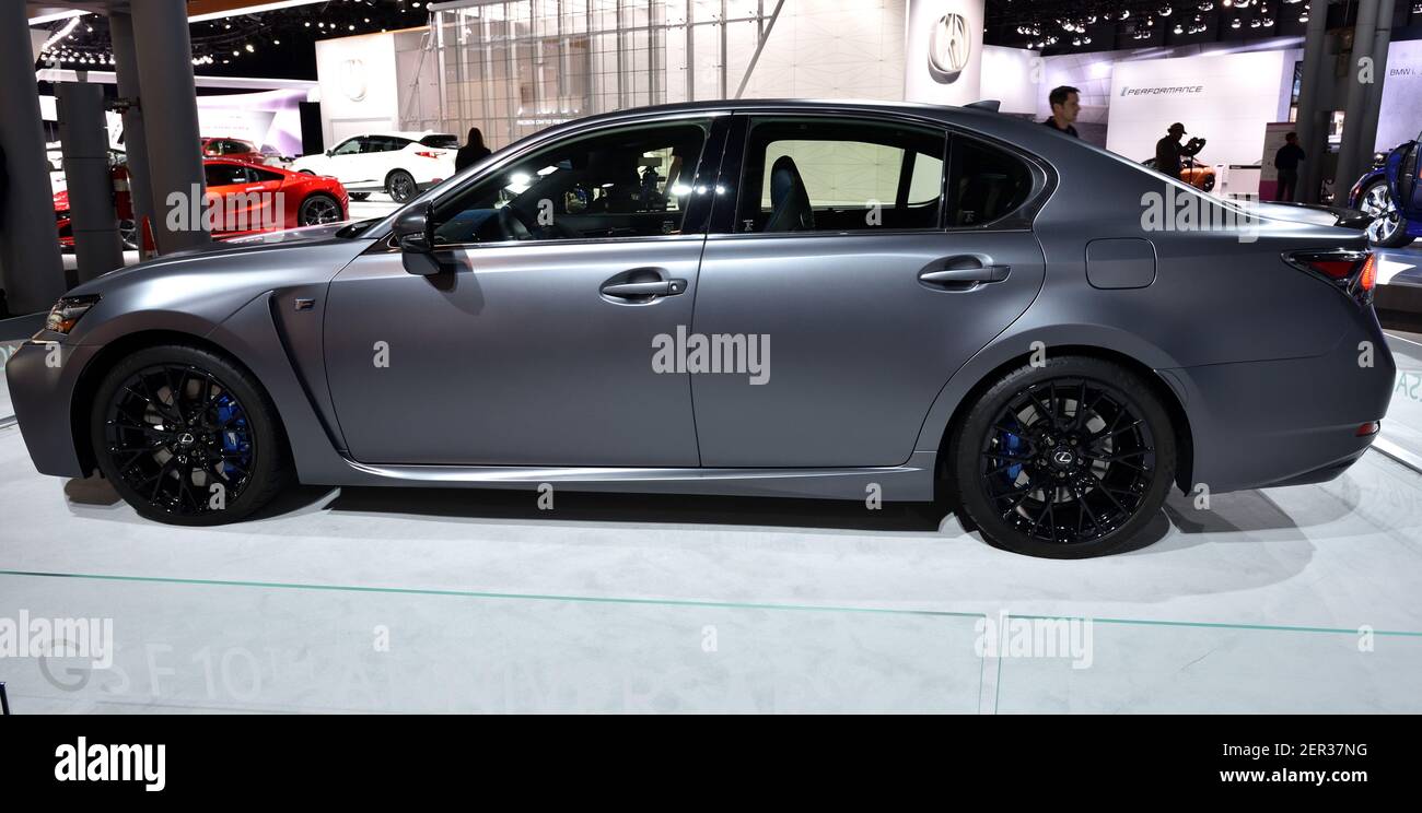2018 Lexus GSF 10th Anniversary edition on display at the New York ...