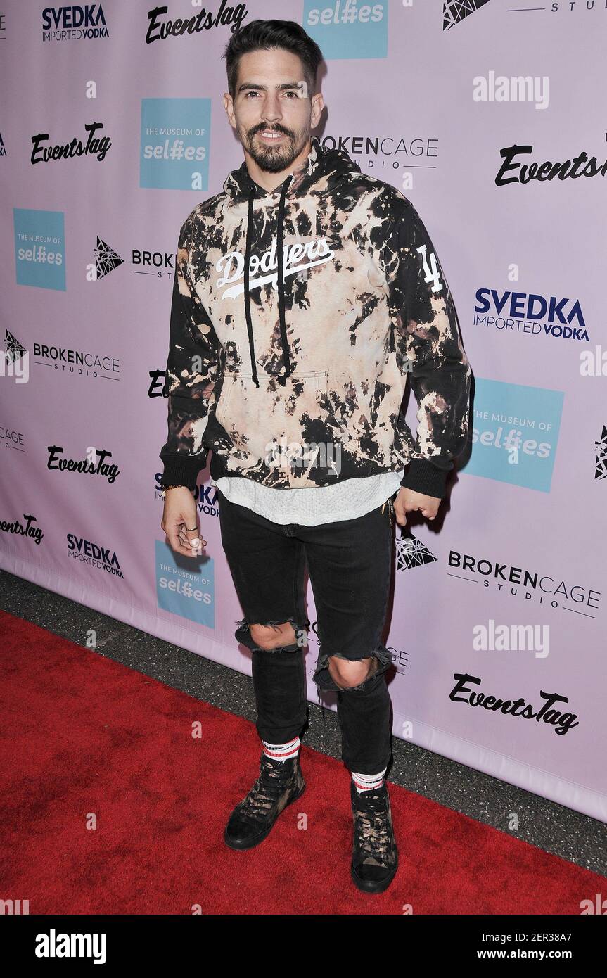 Jordan Wiseley arrives at The Museum Of Selfies VIP Grand Opening held ...