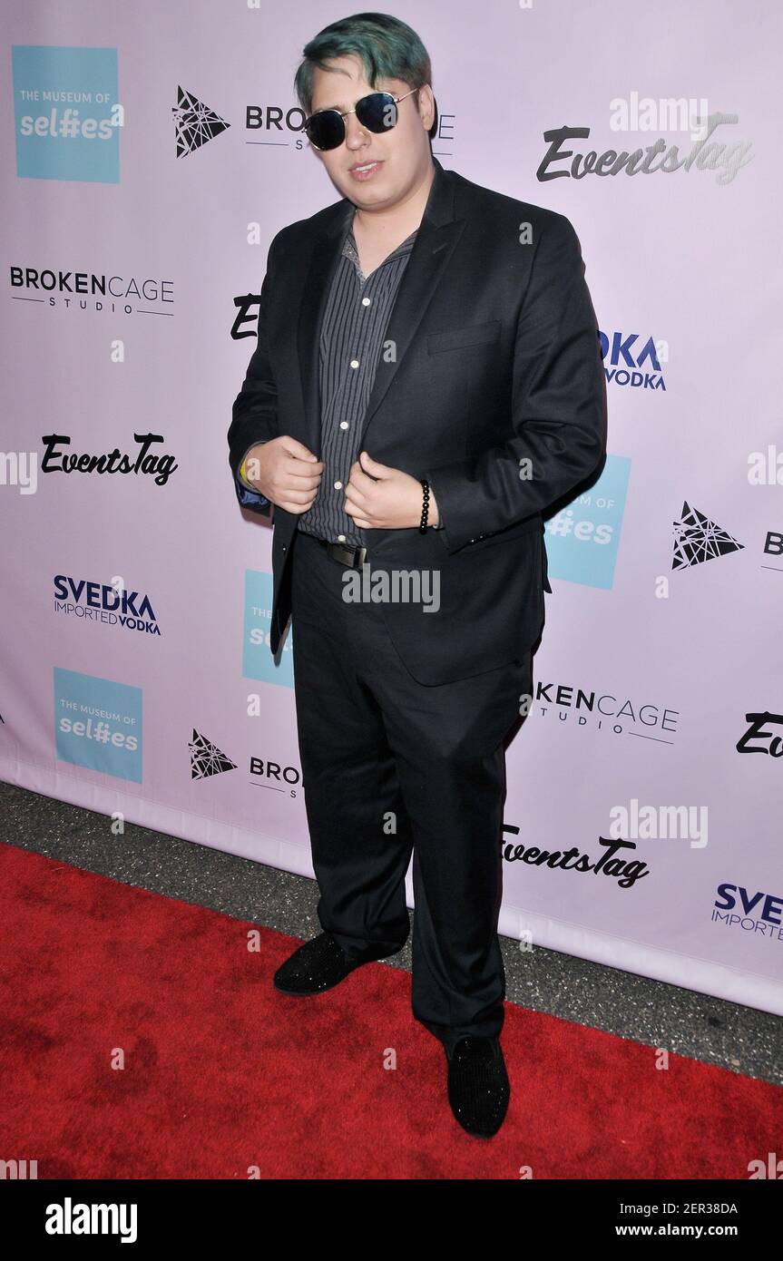 Rob Ryan arrives at The Museum Of Selfies VIP Grand Opening held at The ...