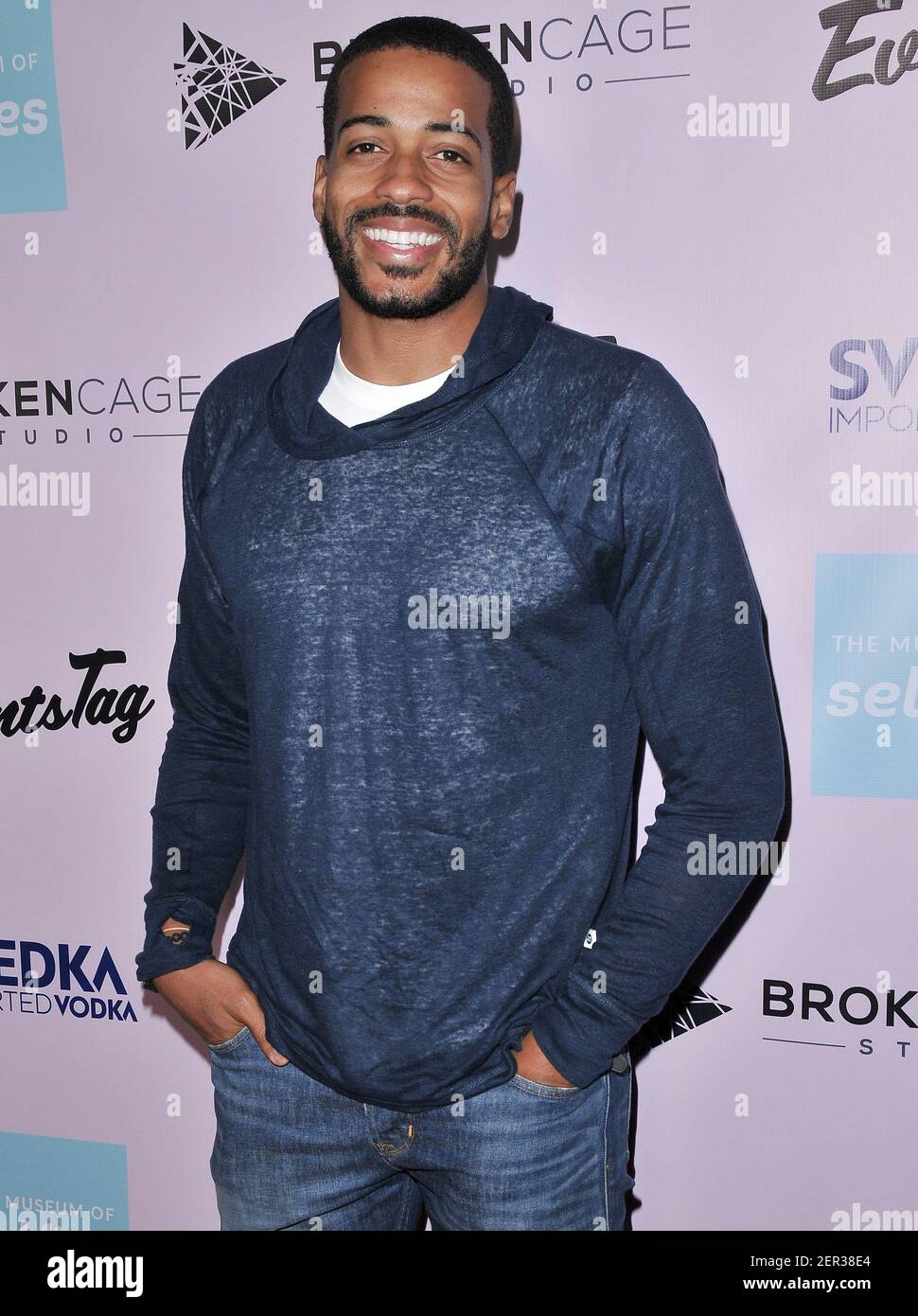 Eric Bigger arrives at The Museum Of Selfies VIP Grand Opening held at ...