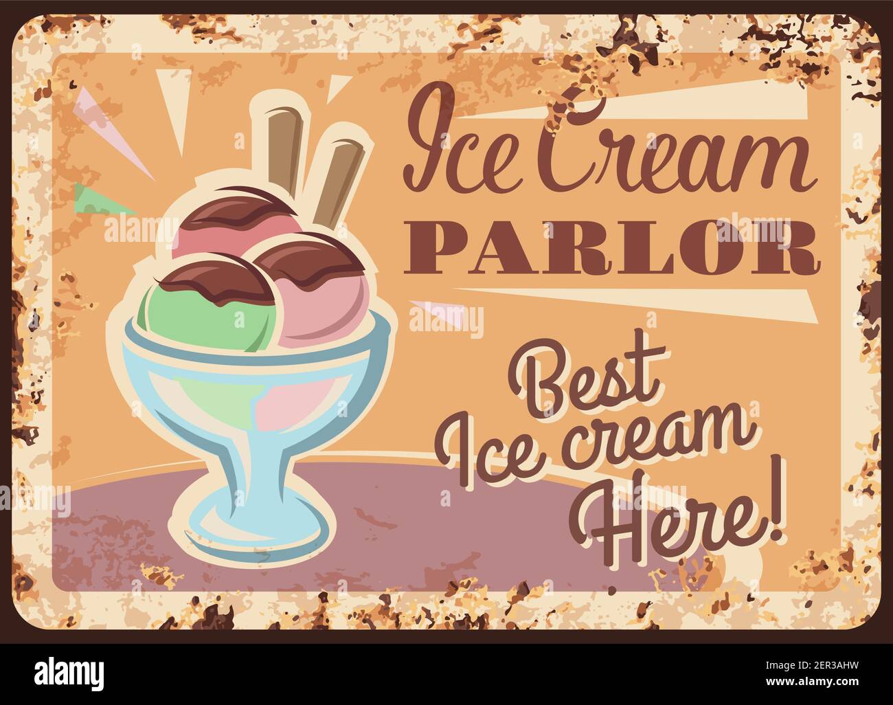 Rust and ice Stock Vector Images - Alamy