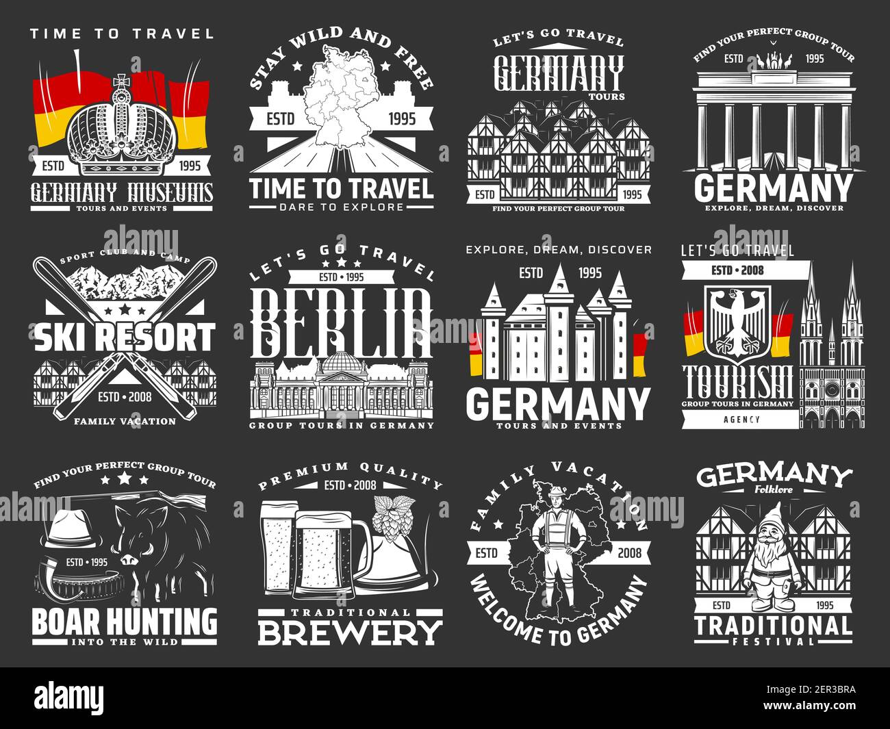 Germany Oktoberfest Map