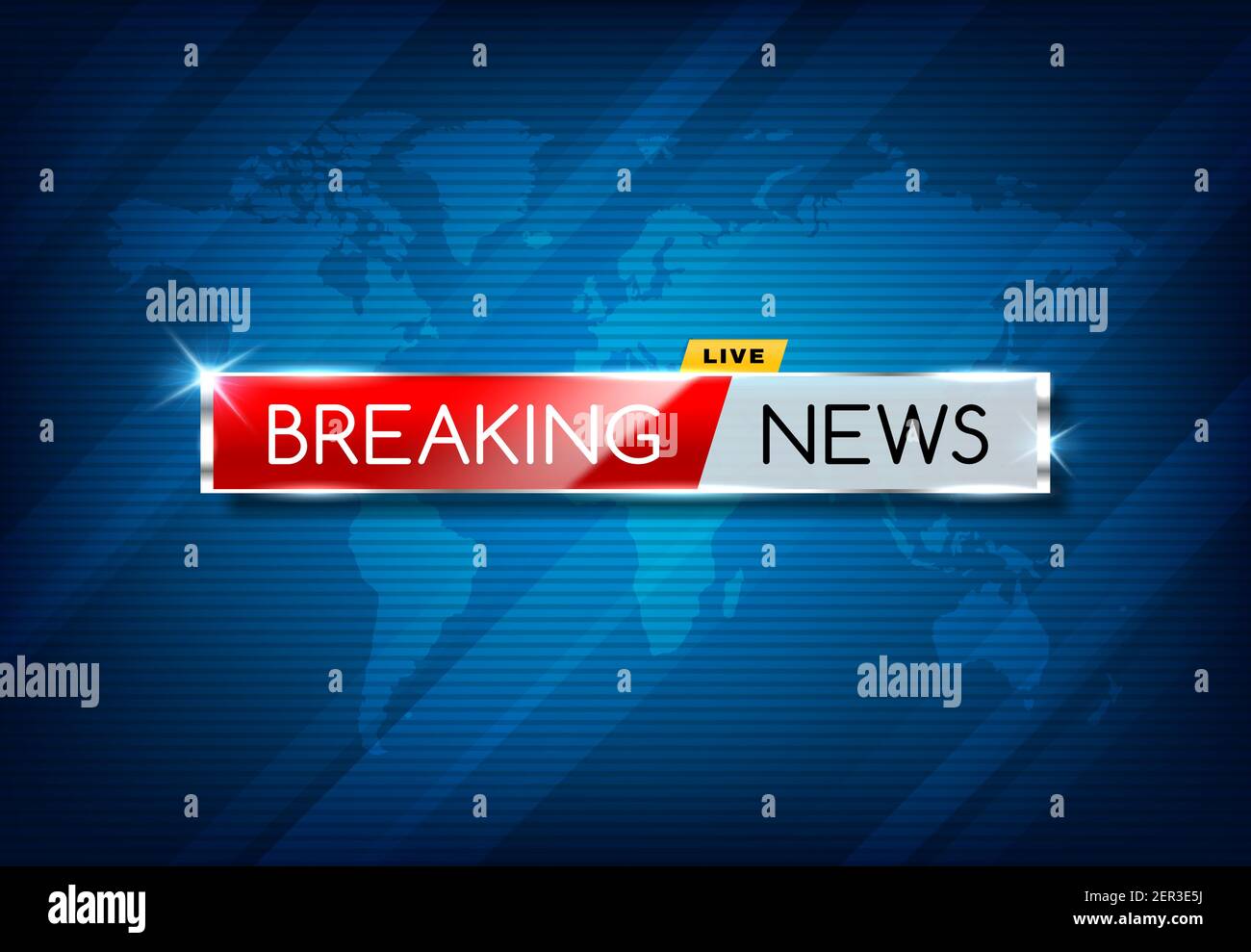 News screensaver Stock Vector Images - Alamy