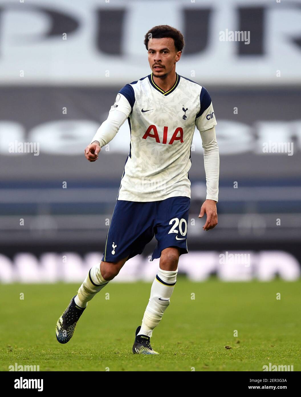 Tottenham Hotspur's Dele Alli during the Premier League match at the ...