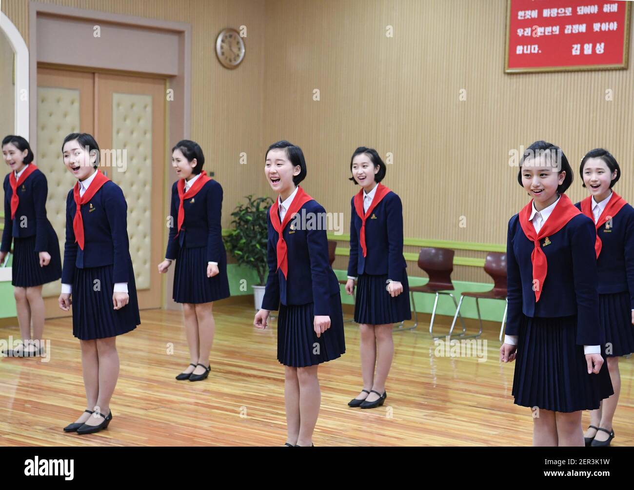General views of North Korea seen in these hand out photos provided by ...