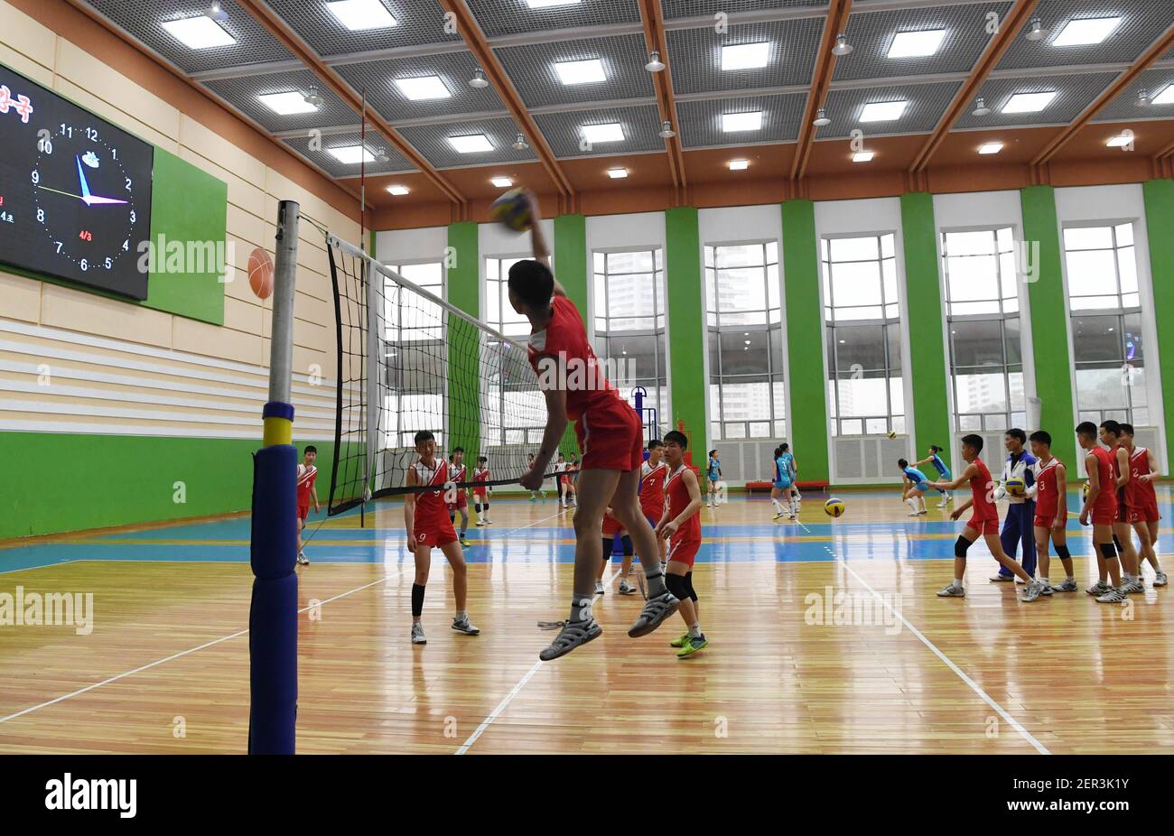 General views of North Korea seen in these hand out photos provided by ...