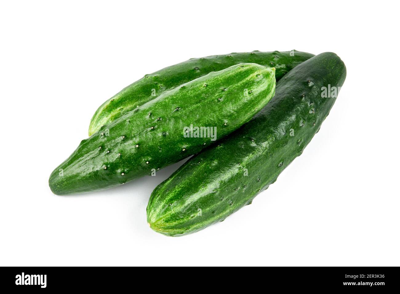 Stack cucumbers isolated on hi-res stock photography and images - Alamy