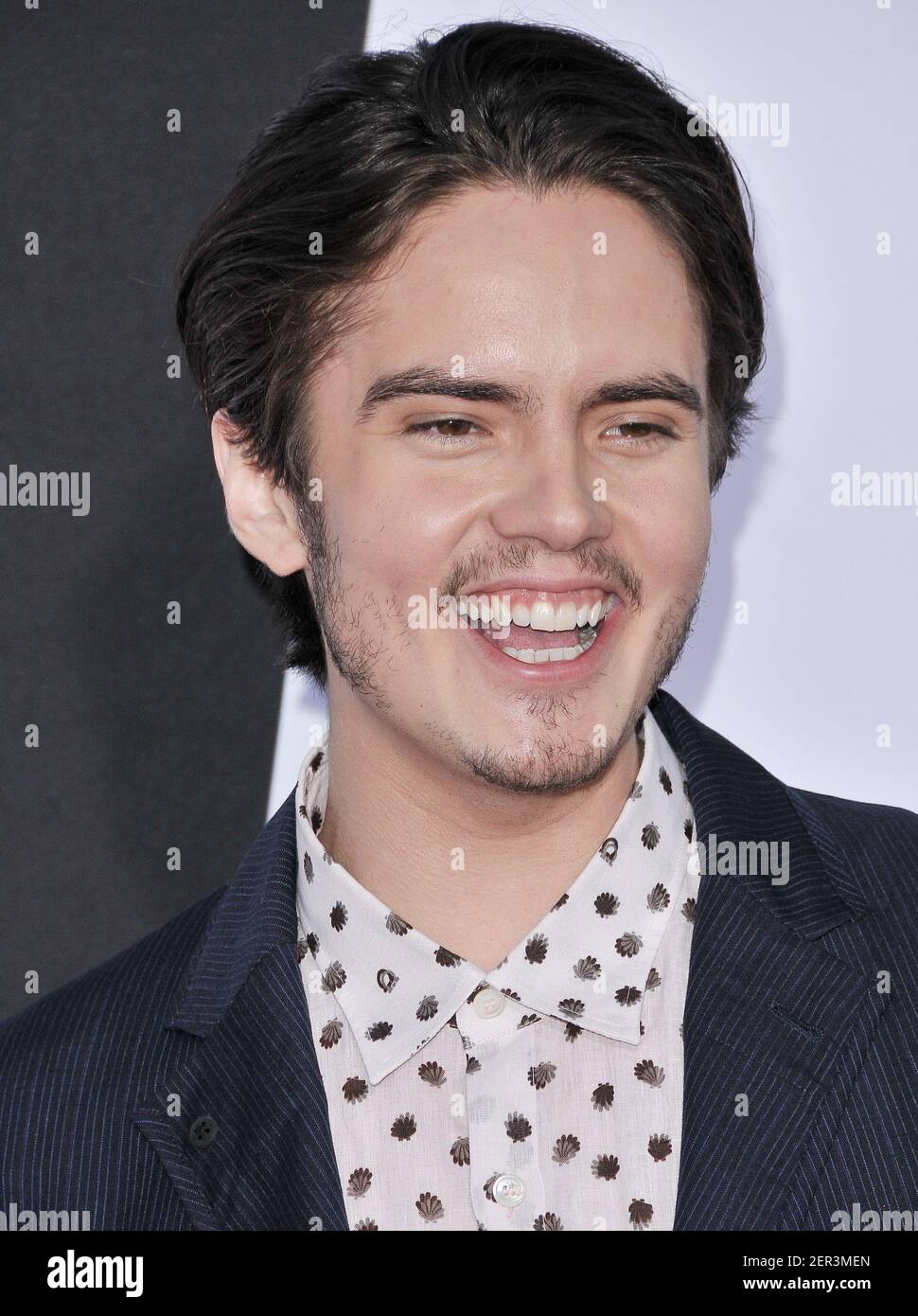 Miles Robbins arrives at the "Blockers" Los Angeles Premiere held at ...