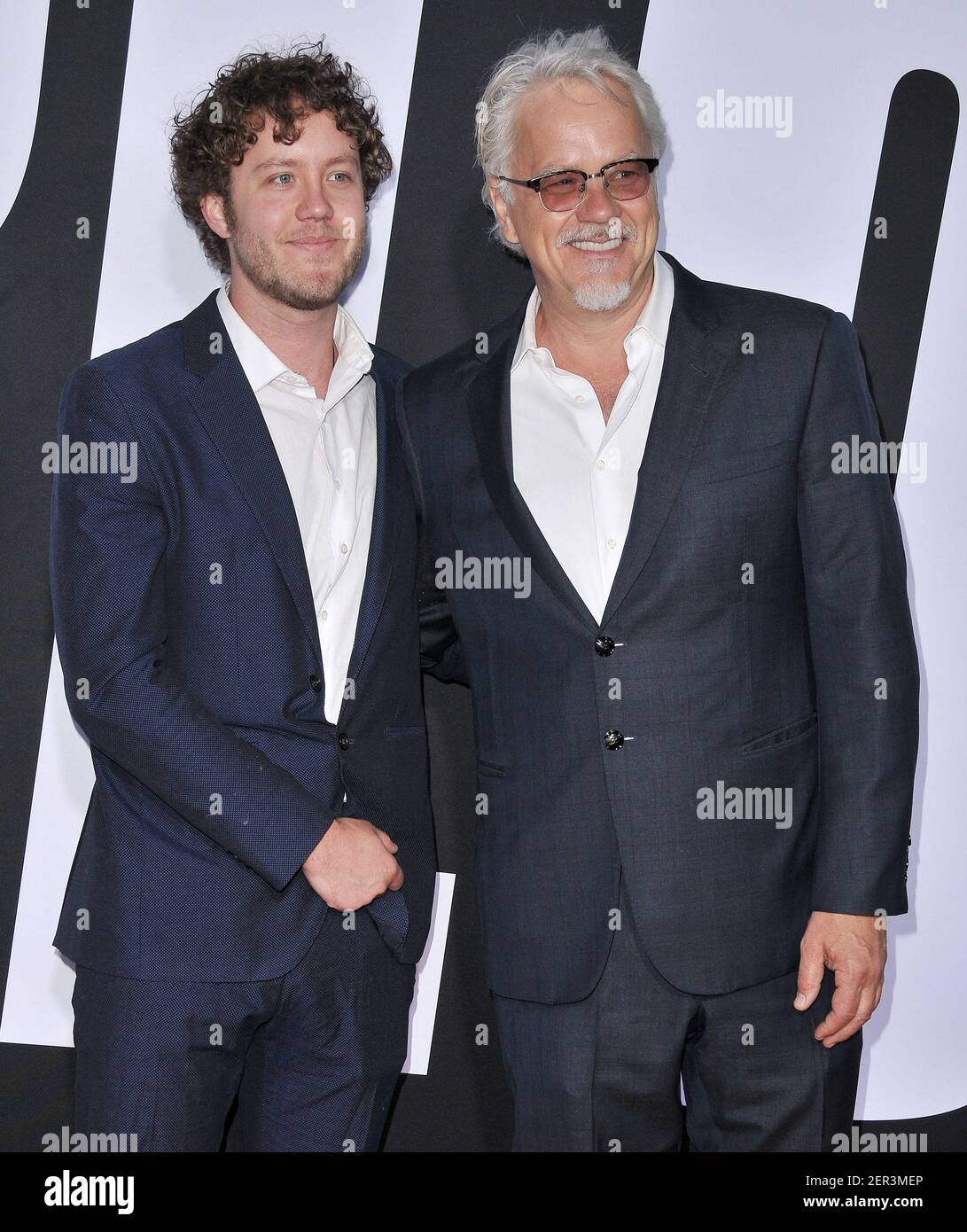 (L-R) Jack Henry Robbins and Tim Robbins at the "Blockers" Los Angeles ...