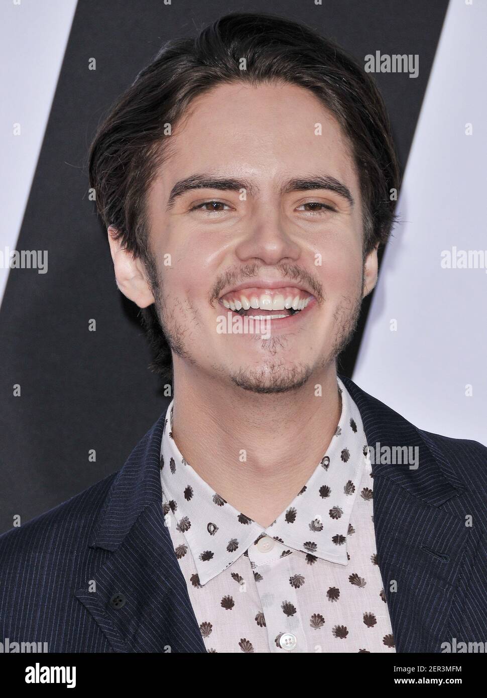 Miles Robbins arrives at the "Blockers" Los Angeles Premiere held at ...