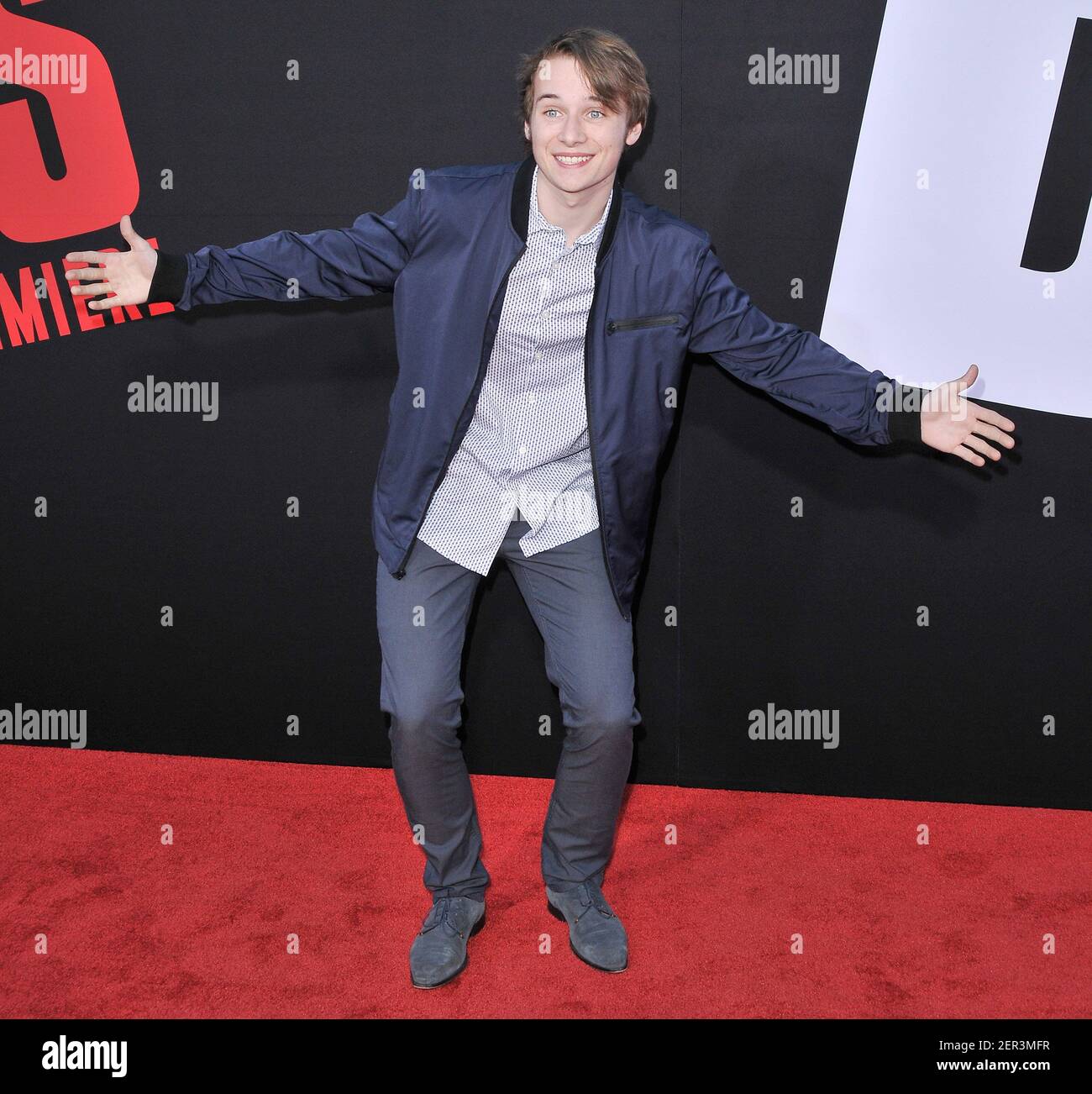 CJ Valleroy arrives at the "Blockers" Los Angeles Premiere held at the ...