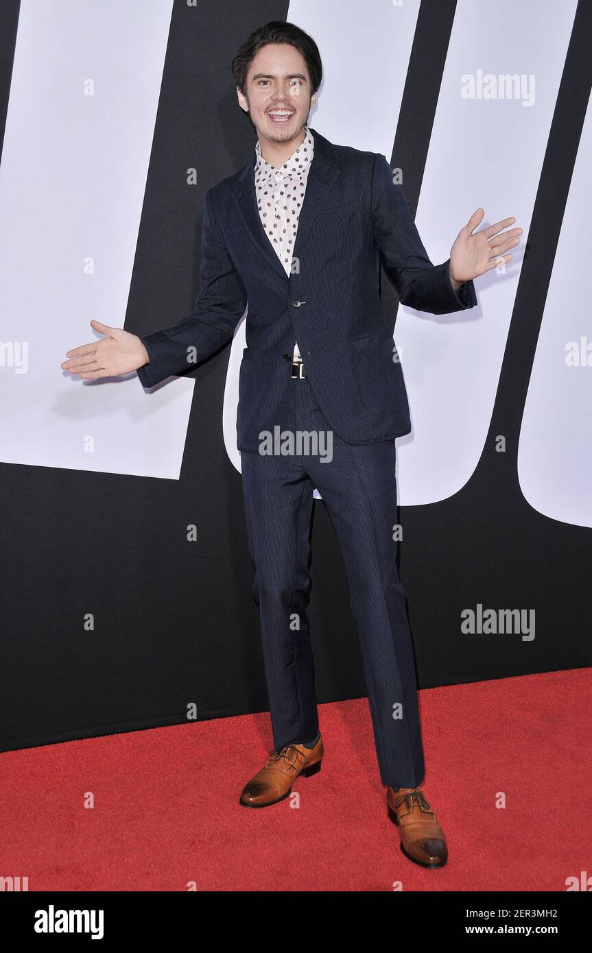 Miles Robbins arrives at the "Blockers" Los Angeles Premiere held at ...