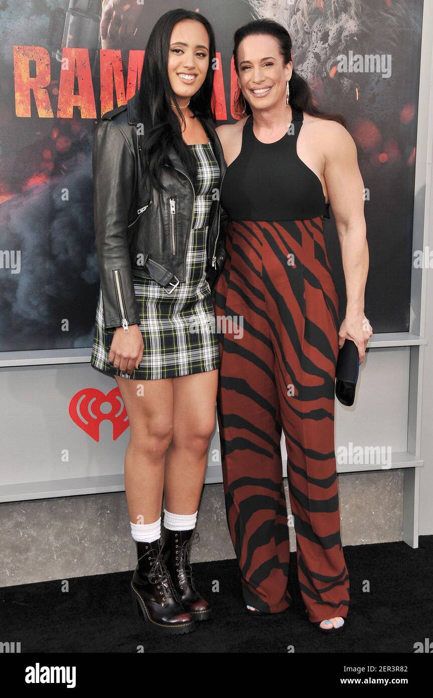 Simone Alexandra Johnson and Dany Garcia arrives at the Warner Bros ...