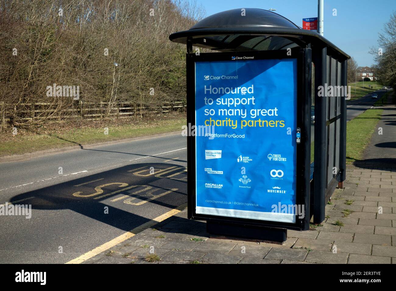 Bus stop poster uk hi-res stock photography and images - Alamy