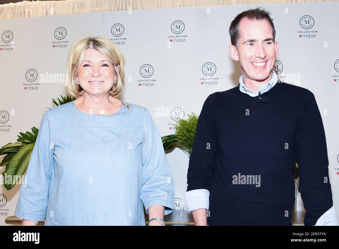 Martha Stewart and Kevin Sharkey attend Floral Demonstration With ...