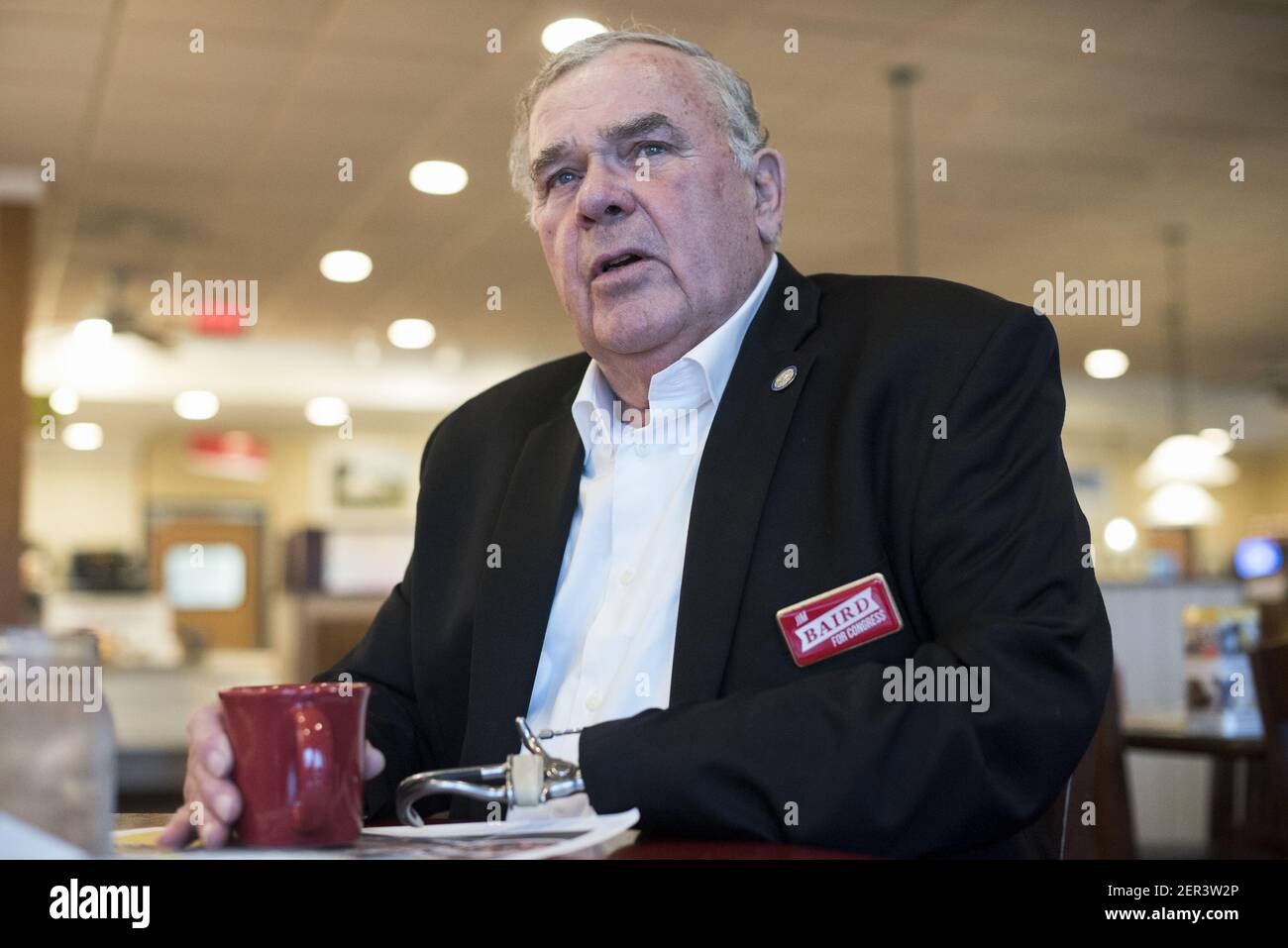 UNITED STATES - APRIL 3: Jim Baird, who is running for the Republican ...