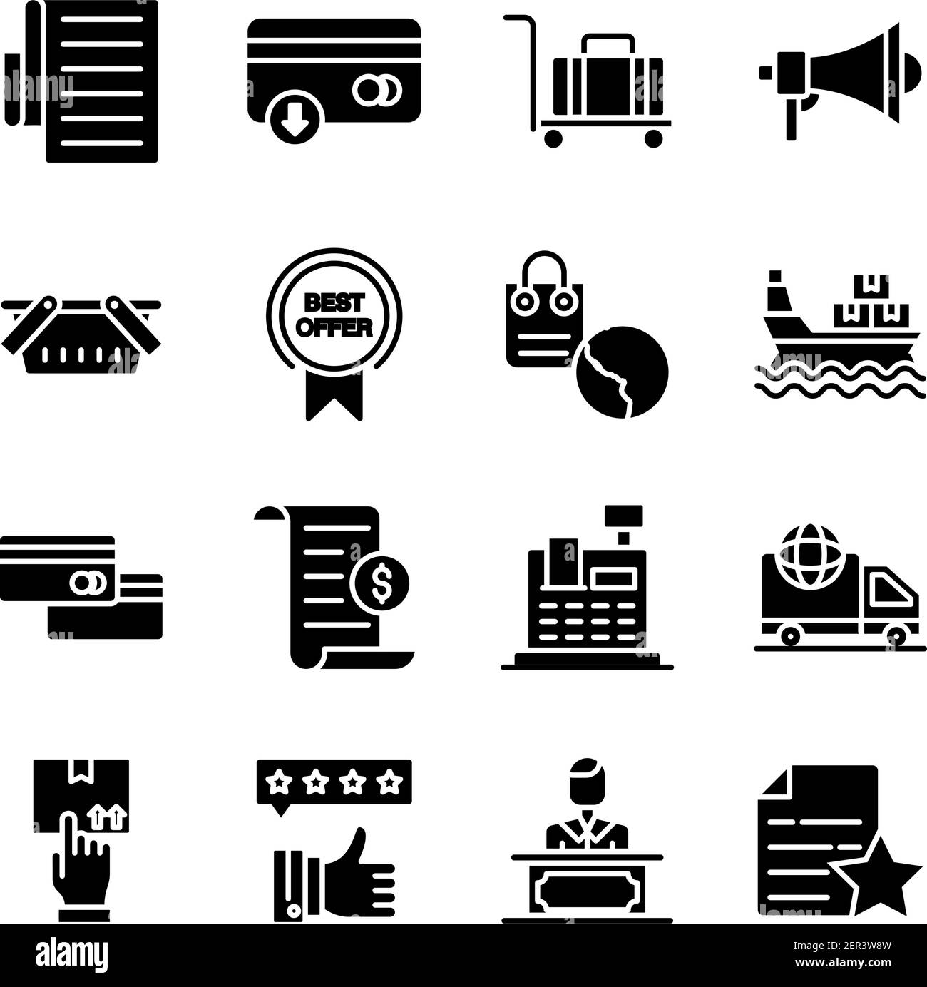 Purchasing package Black and White Stock Photos & Images - Alamy