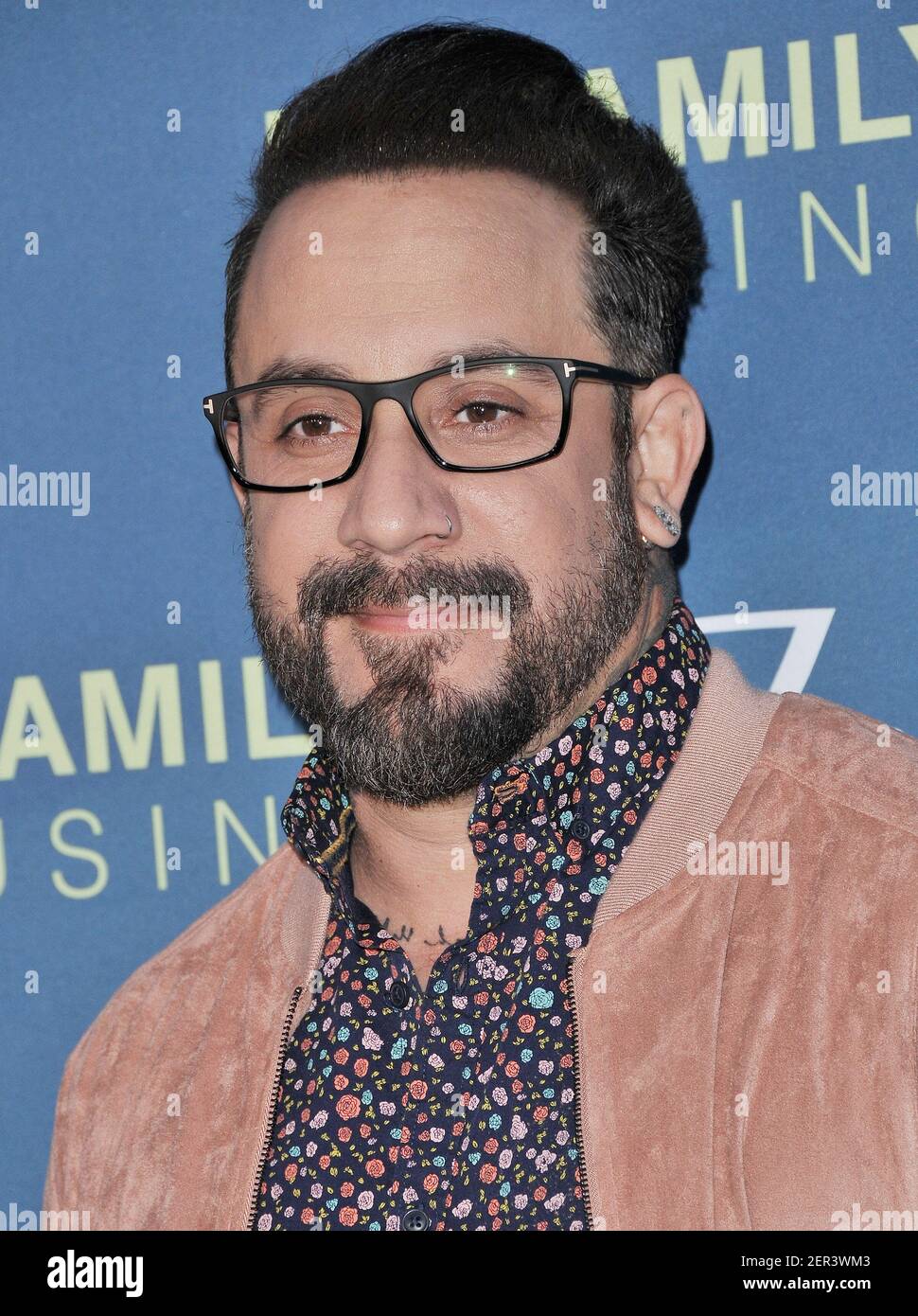 AJ McLean arrives at the LA Family Housing Awards 2018 held at The Lot ...
