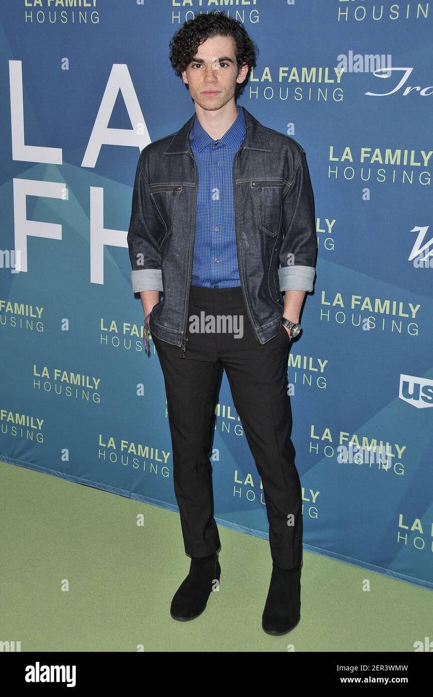 Cameron Boyce arrives at the LA Family Housing Awards 2018 held at The ...