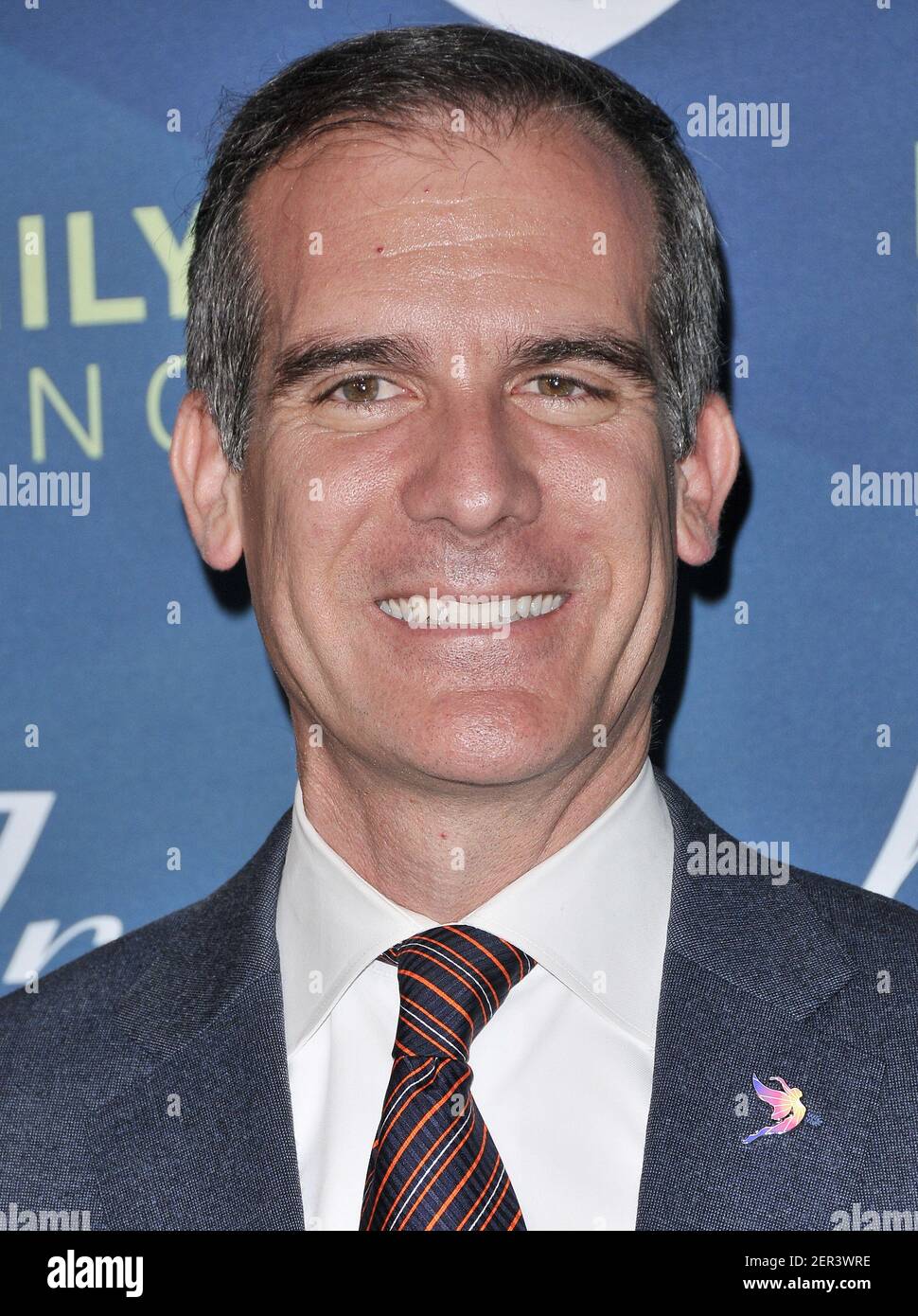 Mayor Eric Garcetti arrives at the LA Family Housing Awards 2018 held ...