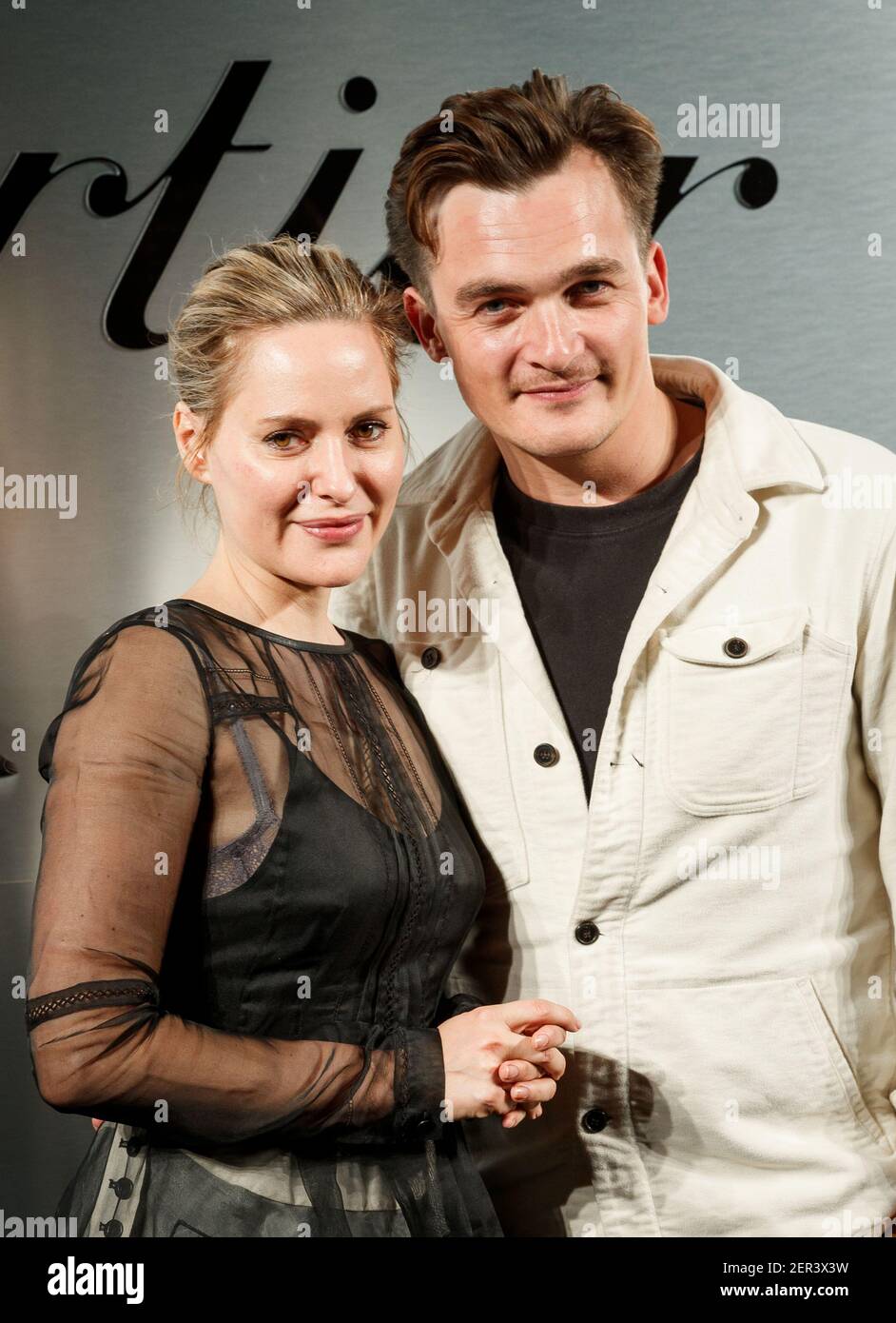 Aimee Mullins and Rupert Friend attend CARTIER Bold & Fearless Red ...