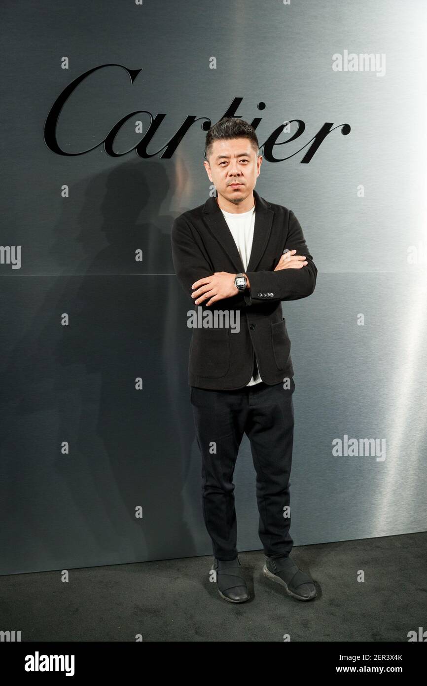 Ma Yansong attends CARTIER Bold & Fearless Red Carpet on April 5, 2018 ...