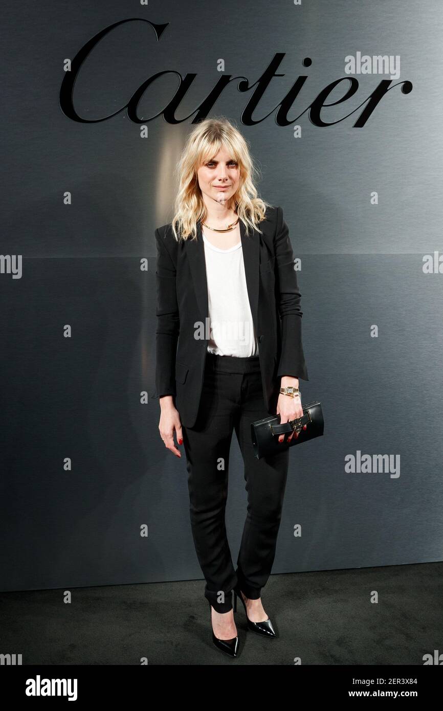 Melanie Laurent attends CARTIER Bold & Fearless Red Carpet on April 5th ...