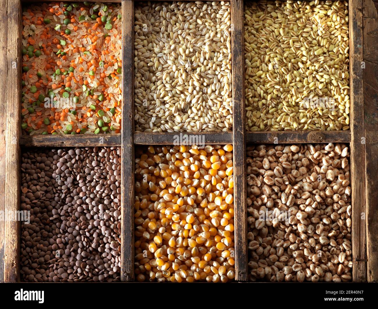 mixed rice and legumes Stock Photo - Alamy
